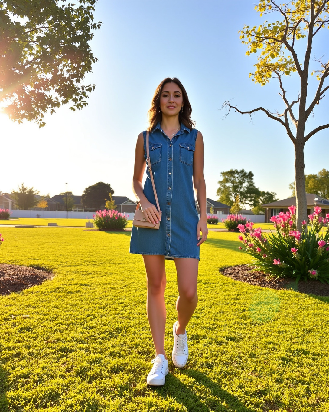 30 Irresistible Denim Dress Outfit Ideas for Every Occasion - Looks Of ...