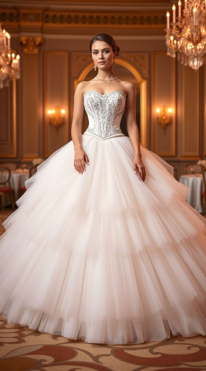 30 Elegant Long Gown Design Ideas for a Graceful and Timeless Look ...